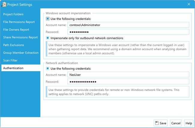 Permissions Reporter : Authentication